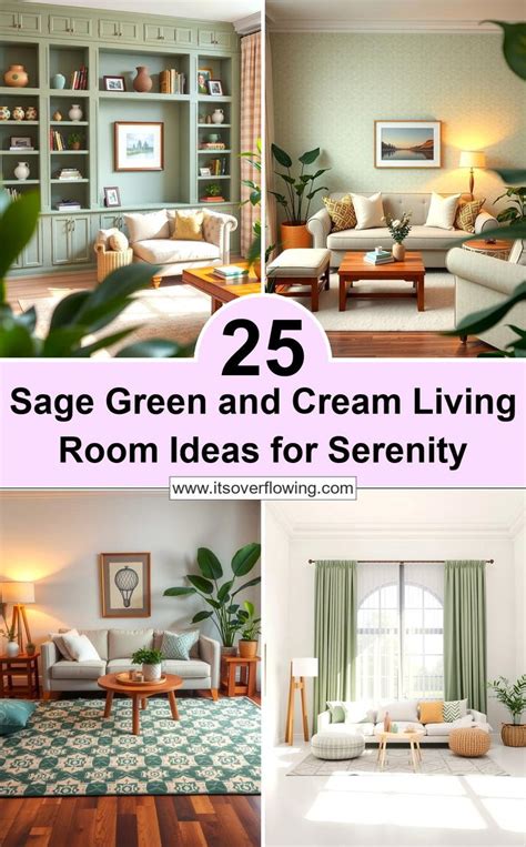 Sage Green And Cream Living Room Ideas