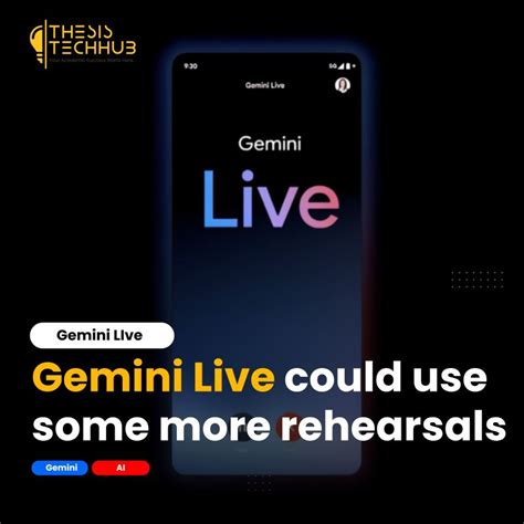 Thesis Tech Hub On Linkedin Technews Geminilive Musicperformance