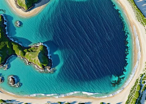 Beautiful Bay View From Above Background Bay Ocean Beautiful View Background Image And