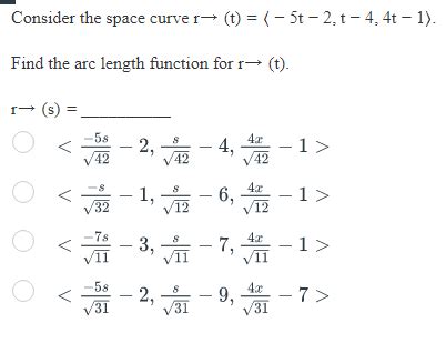 Solved Consider The Space Curve R T T T T Find Chegg