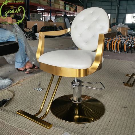 White Hair Salon Chair