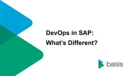 Integrating Sap Into Devops Pipelines Why And How Pdf