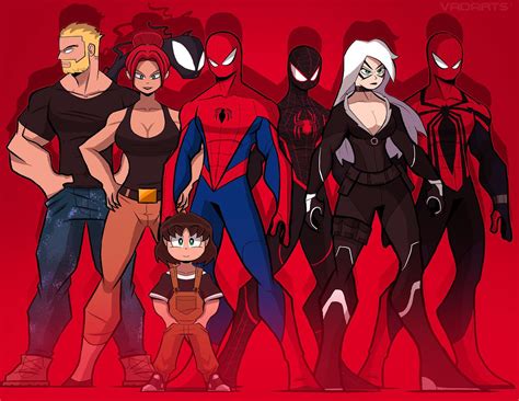 Vadarts Vadarts Spider Man Au Spider Woman Petra Parker 25 Years