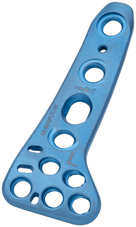 Arthrex Posterolateral Distal Tibia Plate Titanium Left 4 Hole