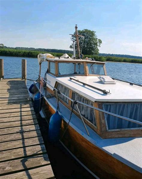 Kajütboot Holzboot Ernst Riss Nachbau Multicar Tausch Möglich In Mecklenburg Vorpommern