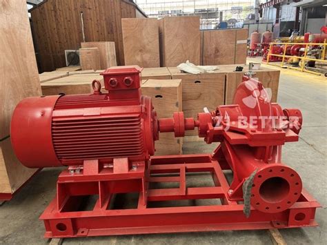 Large Flow Electric Fire Pump Better Technology Co Ltd