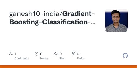 Github Ganesh10 Indiagradient Boosting Classification Algorithm