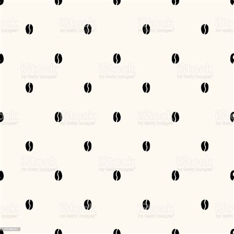 스케치 스타일의 손으로 그린 커피 콩과 원활한 기하학적 벡터 패턴 벽지 패턴 채우기 웹 페이지 배경 표면 텍스처에 사용할 수 있습니다 갈색에 대한 스톡 벡터 아트 및 기타