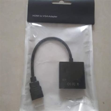 Jual Converter Hdmi To Vga Packing Plastik Shopee Indonesia