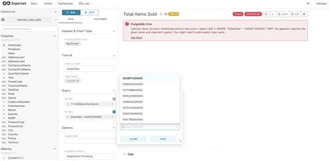 Explore When Switching From Simple To Custom Sql For A Filter It Translates Int To String