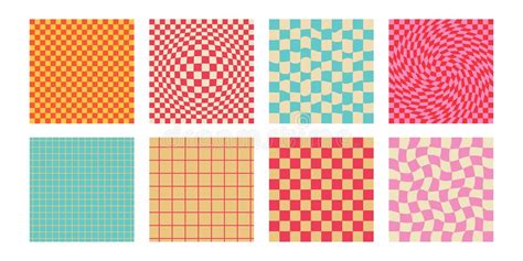 Checkerboard Pattern Distorted Stock Illustrations 1 552 Checkerboard Pattern Distorted Stock