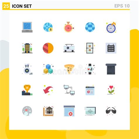25 Universal Flat Colors Set For Web And Mobile Applications Time Web