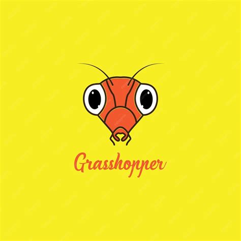 Premium Vector Grasshopper Logo Design