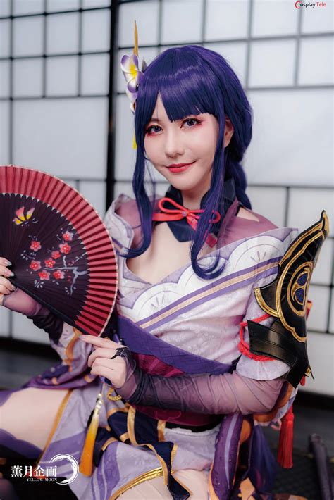 Aiga Mizuki Cosplay Raiden Shogun Genshin Impact Photos Cosplaytele