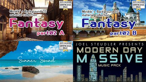 New Releases Four New Packs For Rpg Maker The Official Rpg Maker Blog