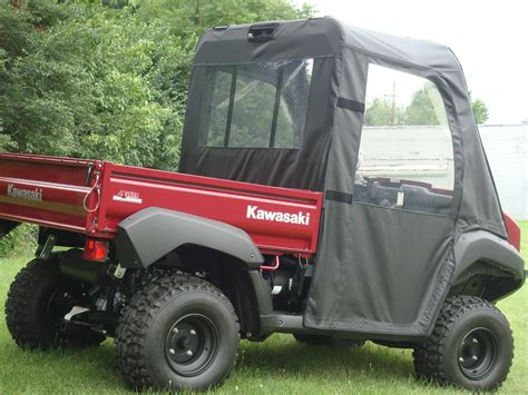 kawasaki mule 4000 4010 door rear window combo 3 star utv