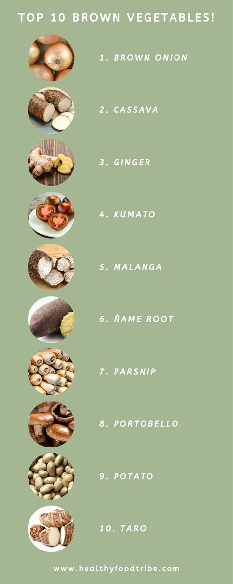 10 Tasty Brown Vegetables You Should Eat Regularly