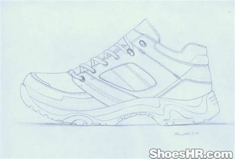 男鞋设计手稿图 阿拉妈·杏哥 鞋业设计师网