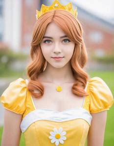 Free Princess Daisy Cosplay Face Swap