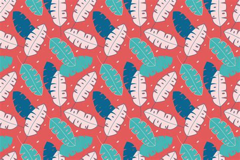 Natural Leaf Pattern Vector Art At Vecteezy