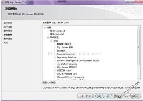 完整卸载sql Server2008卸载sqlserver2008 Csdn博客 完整卸载sql Server2008卸载sqlserver2008 Csdn博客