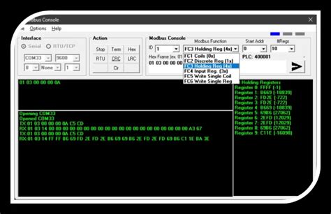 Modbus Console Quantum Bit Solutions