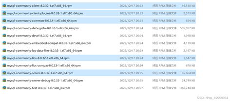 Linux安装mysql80 超完整图文详细教程centos7 Mysql8 离线安装 Csdn博客