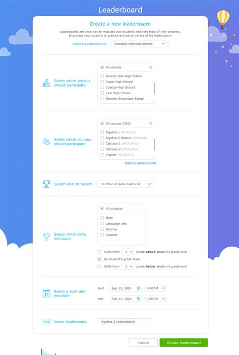 Start A School Versus School Ixl Leaderboard Ixl Official Blog