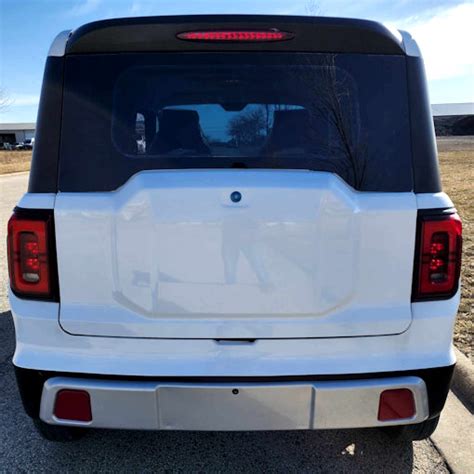 Electric 4 Door Coco Trooper 60v Electric Golf Cart Lsv With Rear Trun