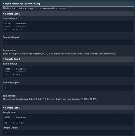 Solved Input Format For Custom Testing The First Line