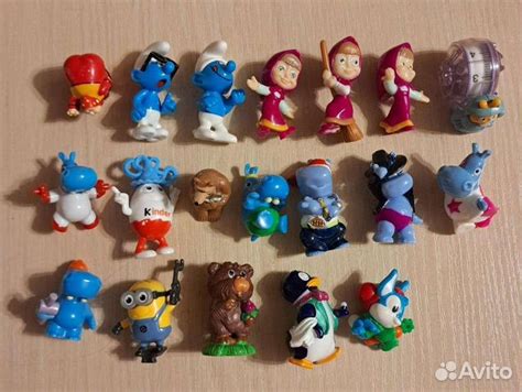 Игрушки из киндер сюрприза купить в Москве Хобби и отдых Авито