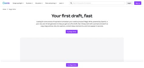 Canva Magic Write AI Powered Writing Assistant For Compelling Content