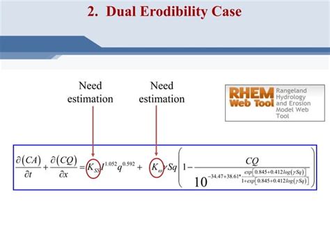 a parametrization approach to estimate erodibility ppt