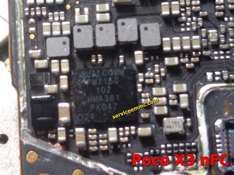 Kode Ic Power Cas Xiaomi Poco X Nfc Original Bawaan Pabrik