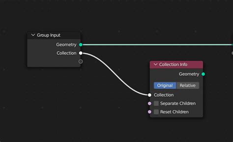 How To Pass A Specific Collection To An Info Collection Node Blender