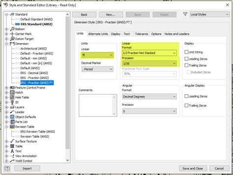 Solved Setting Fractional Display Autodesk Community