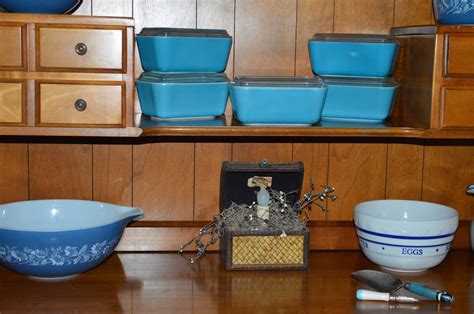 Aims Pyrex Passion Pyrex Primary ~ Blue And Colonial Mist