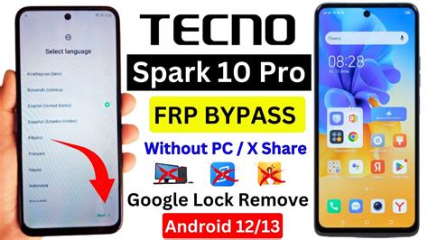 Tecno Spark Pro FRP Bypass Android Tecno KI Google Account Bypass Without Pc