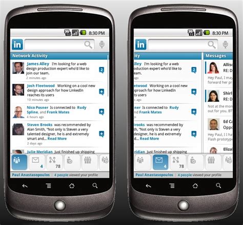 linkedin android linkedin beta ya está disponible para android