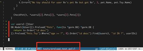 预加载 Funcdb Gormdb Gormdb 报错 Invalid Query Condition · Issue 3375