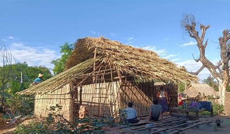 စစ်ကိုင်းတိုင်းအတွင်းရှိ စစ်တပ် မီးရှို့ ဖျက်ဆီးမှုကြောင့် နေအိမ် ဆုံးရ