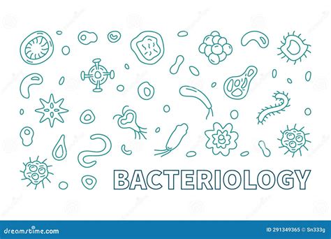 Microbiology Science Research Concept Art Stock Image 269433205