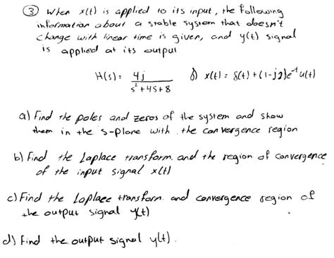 Solved Signals And Systems Please I Need Help From An Chegg