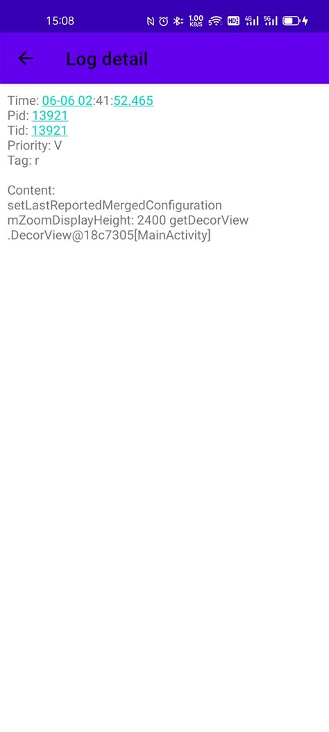 Github Kyze8439690logcatviewer Android Logcat Viewer For Debug Usage