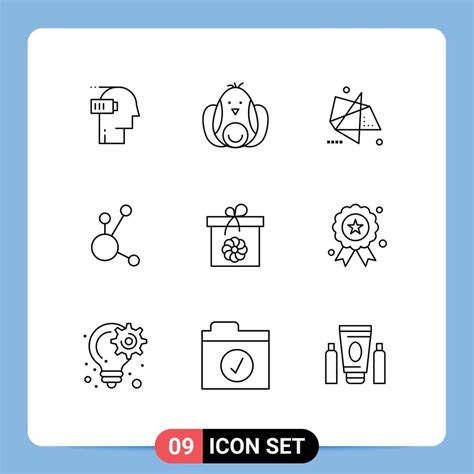 9 Universal Outlines Set For Web And Mobile Applications Crypto Currency Coin Easter Bitconnect