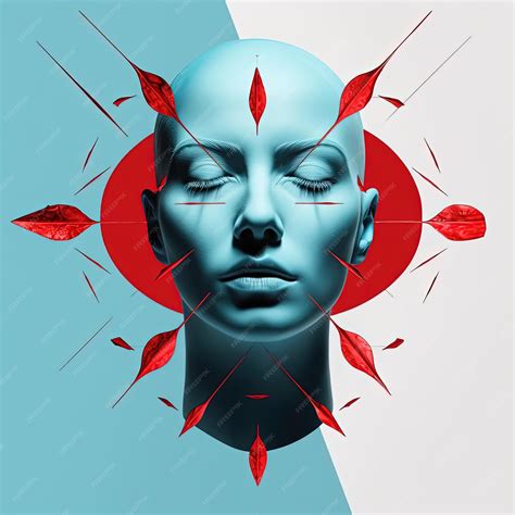 premium ai image arrows with red tips pointing in an ear in the style