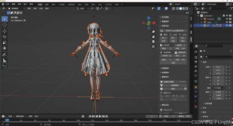 blender导入mmd模型并跳舞 blender mmd插件 csdn博客