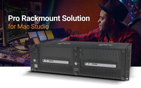 Sonnet RackMac Корпус 3U для установки двух Mac Studio