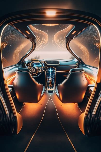 Premium Ai Image Generative Ai Optical Art Fashion Portrait Asian Young Woman Posing Looking