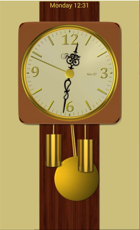 Modern Pendulum Wall Clock Apk для Android — Скачать